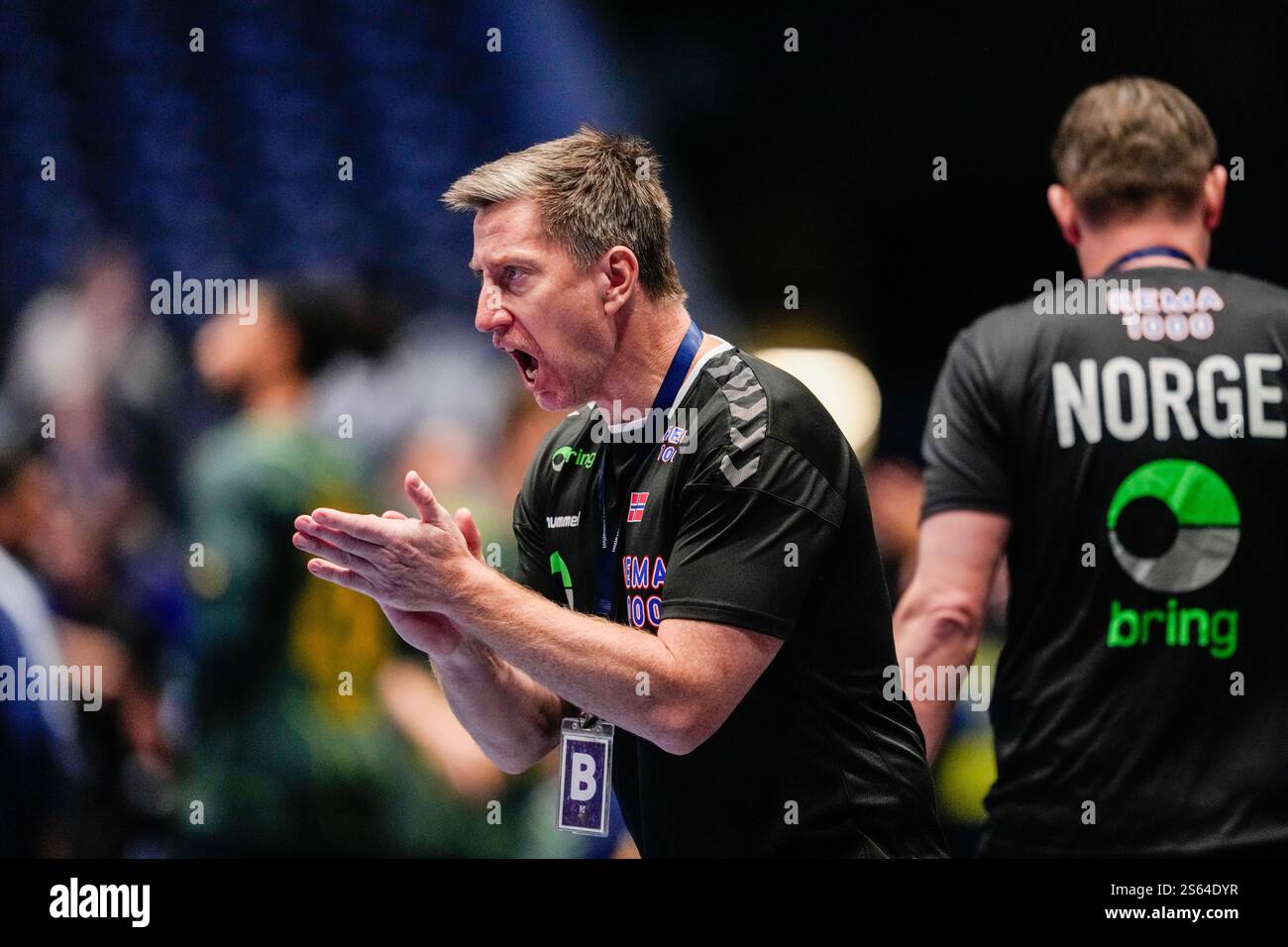 Fornebu 20250115. Norway's national team manager Jonas Wille during the ...