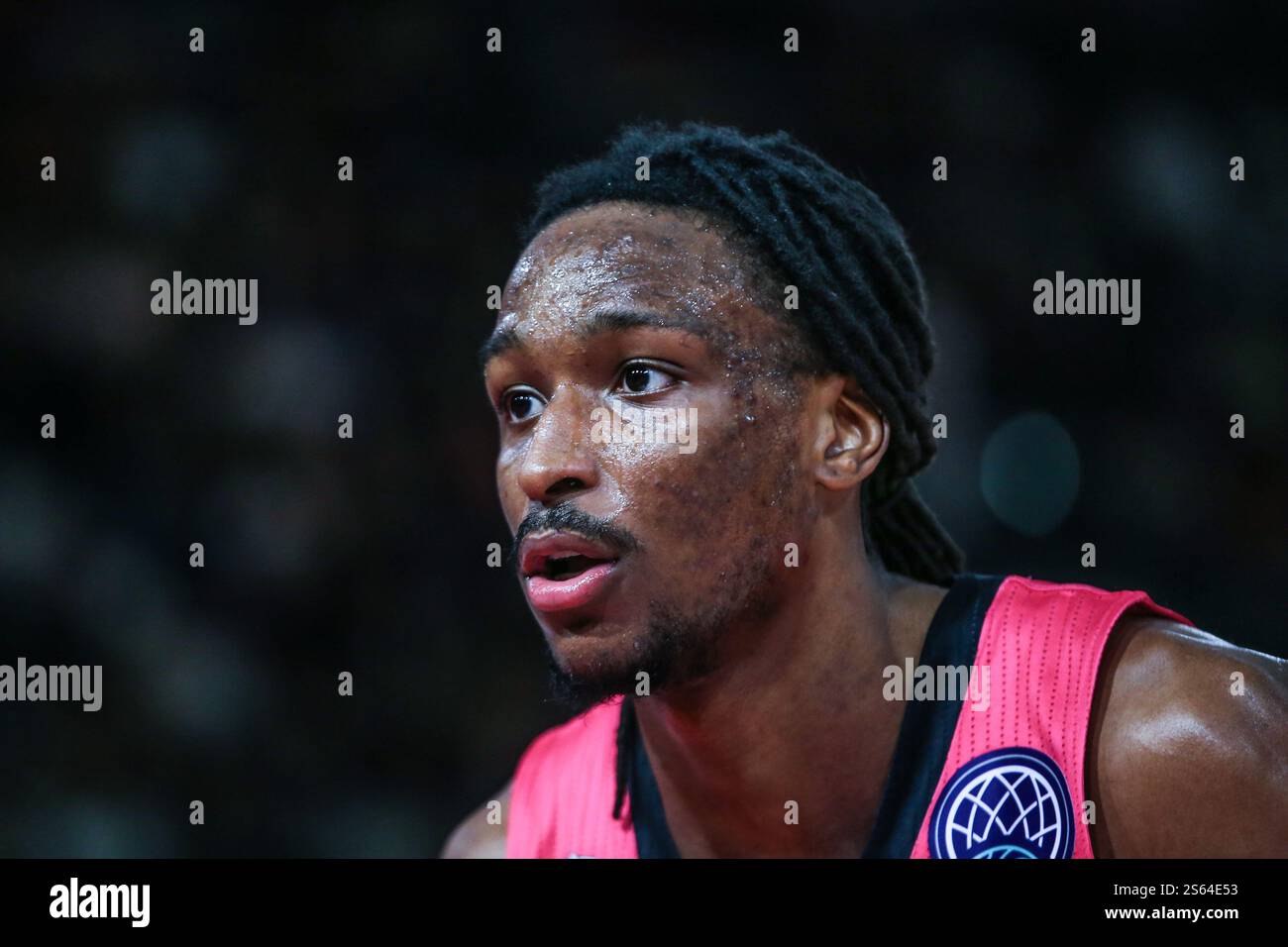 Reggio Emilia, Italy. 15th Jan, 2025. Phlandrous Fleming Jr. (Telekom ...