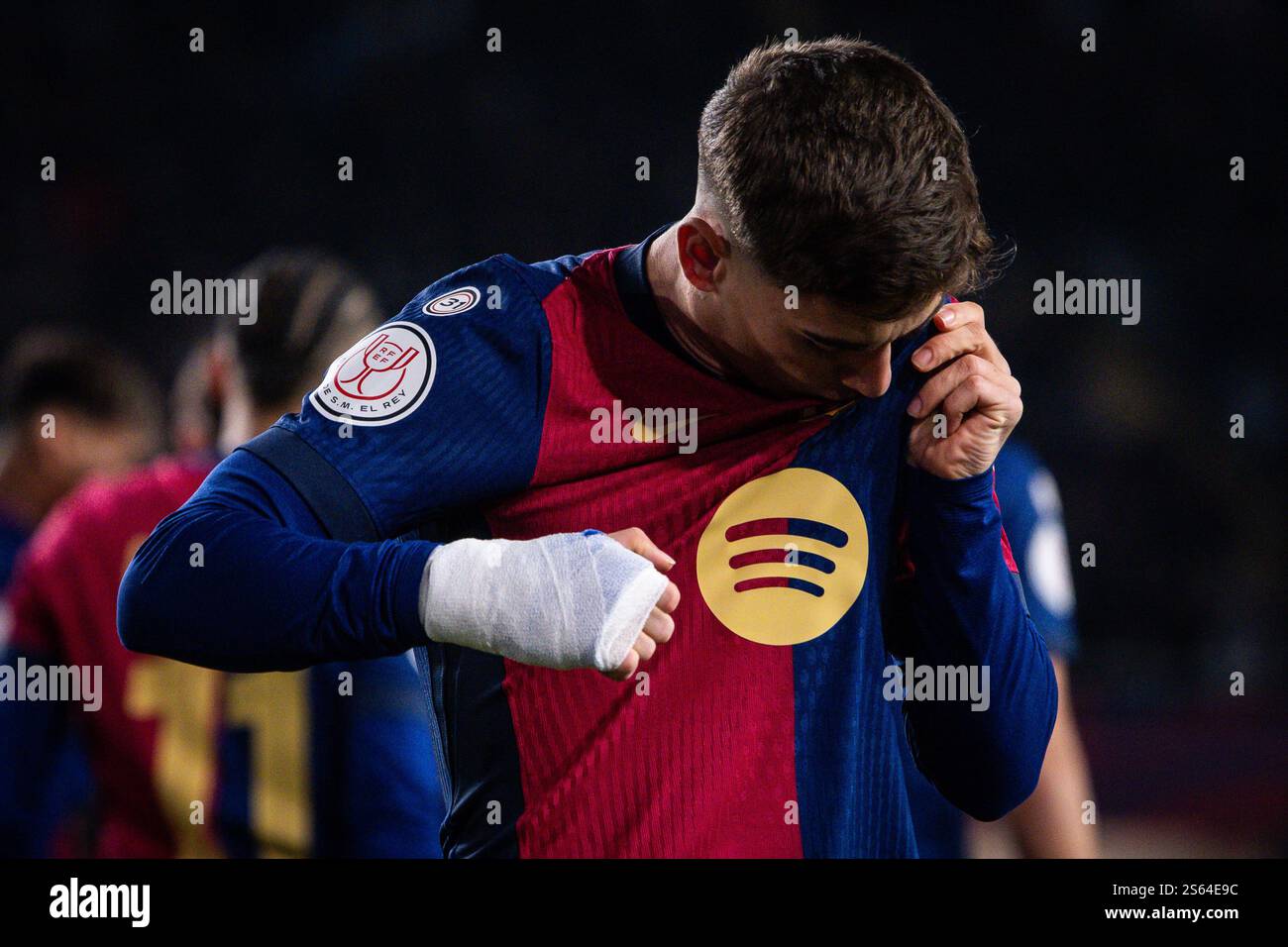 Pablo Martin PAEZ GAVIRA (Gavi) of Barcelona celebrates his goal during ...