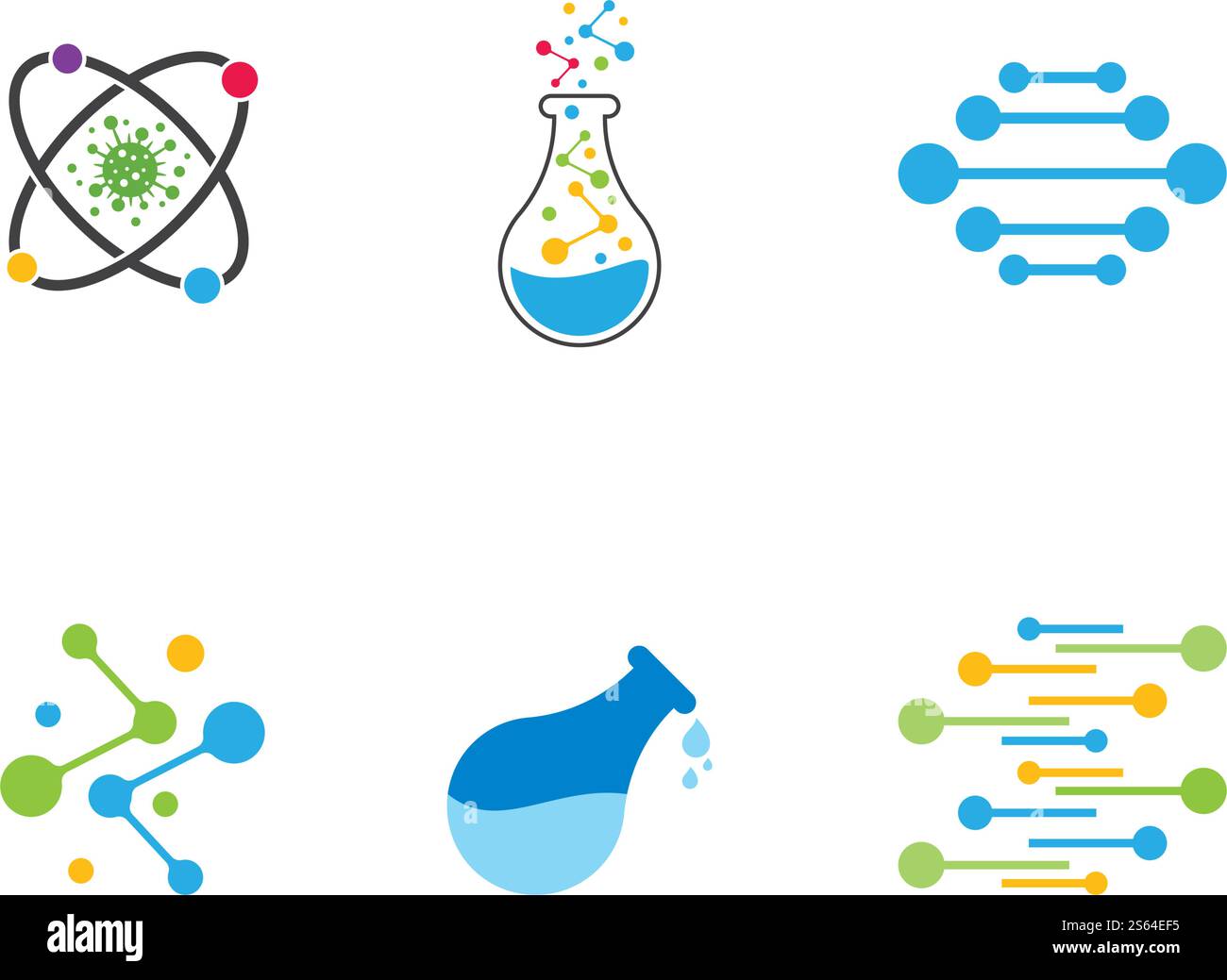 Lab logo vector icon template Stock Vector Image & Art - Alamy