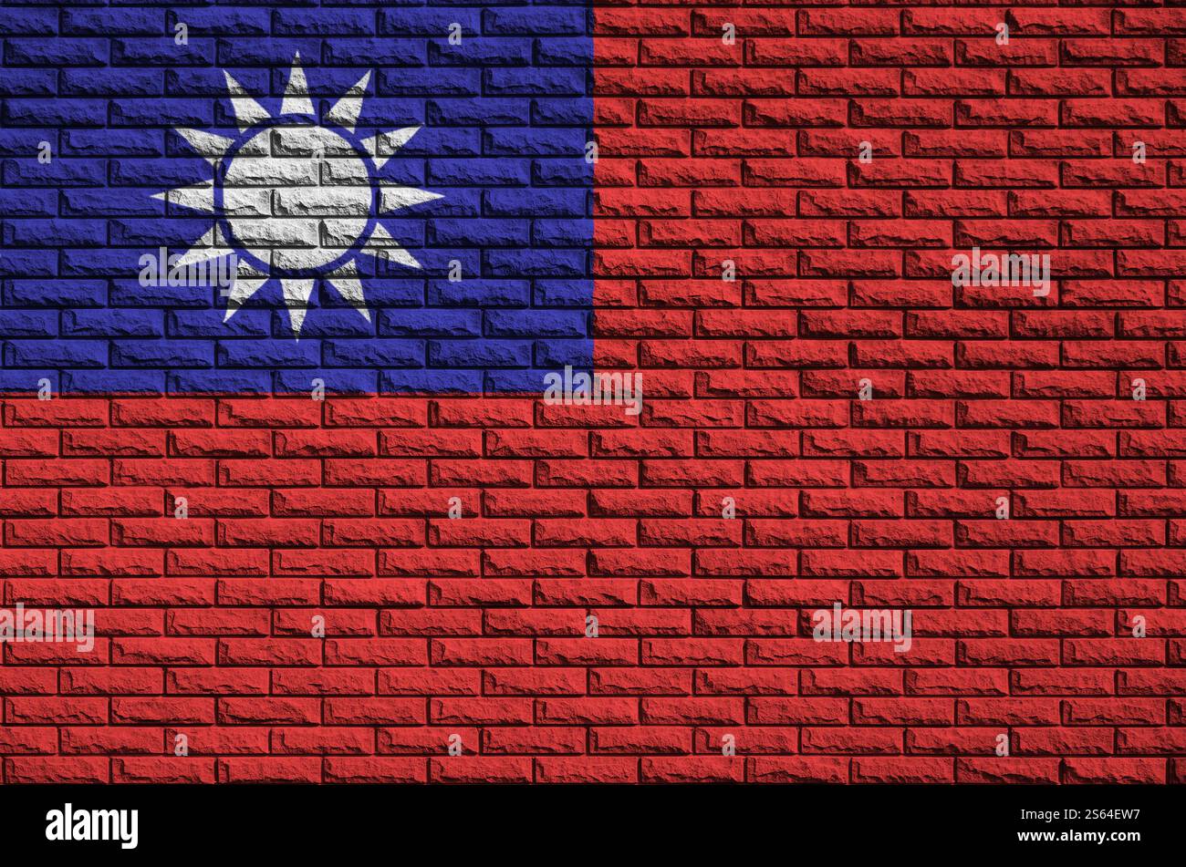 Taiwan flag hi-res stock photography and images - Alamy