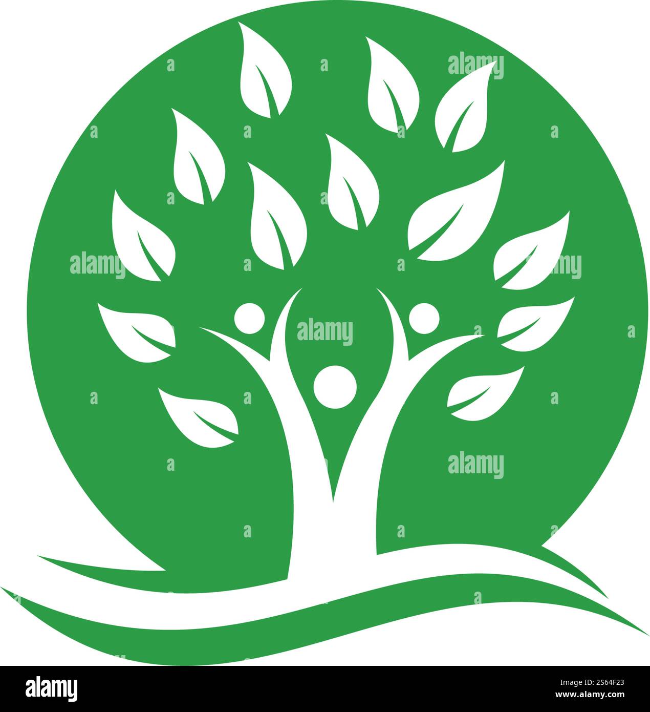 people tree logo template vector illustration Stock Vector Image & Art ...
