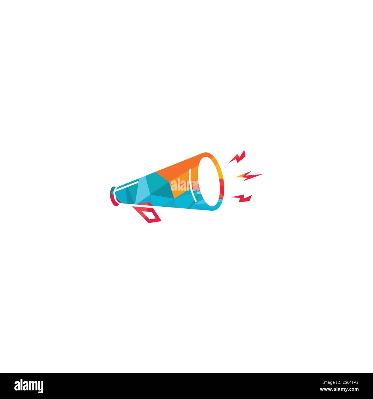Megaphone vector logo design. Creative symbol concept for marketing ...