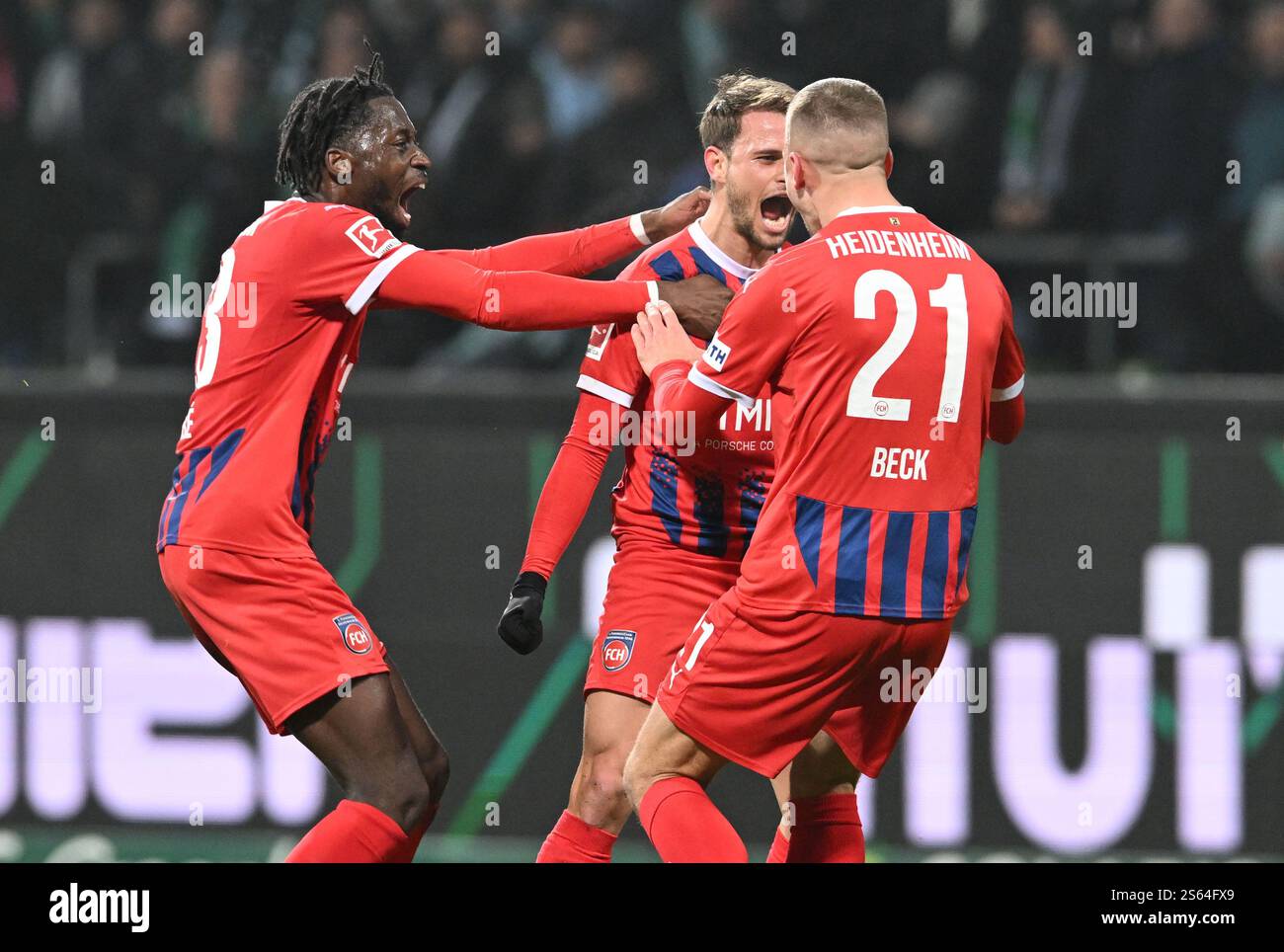 Bremen, Germany. 15th Jan, 2025. Soccer: Bundesliga, Werder Bremen - 1 ...