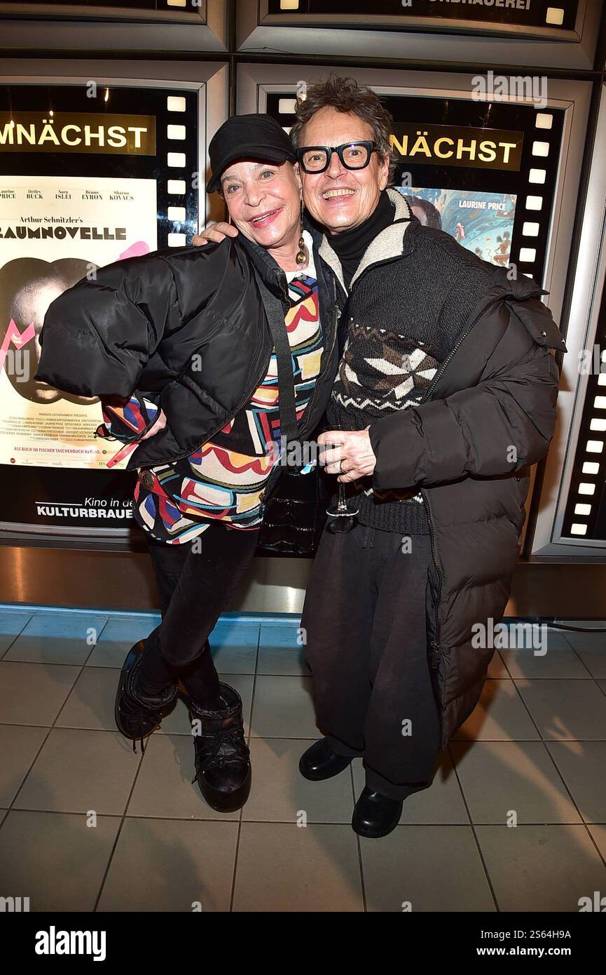 TRAUMNOVELLE Barbara Engel, Rolf Scheider Ankunft zum Auftakt der ...