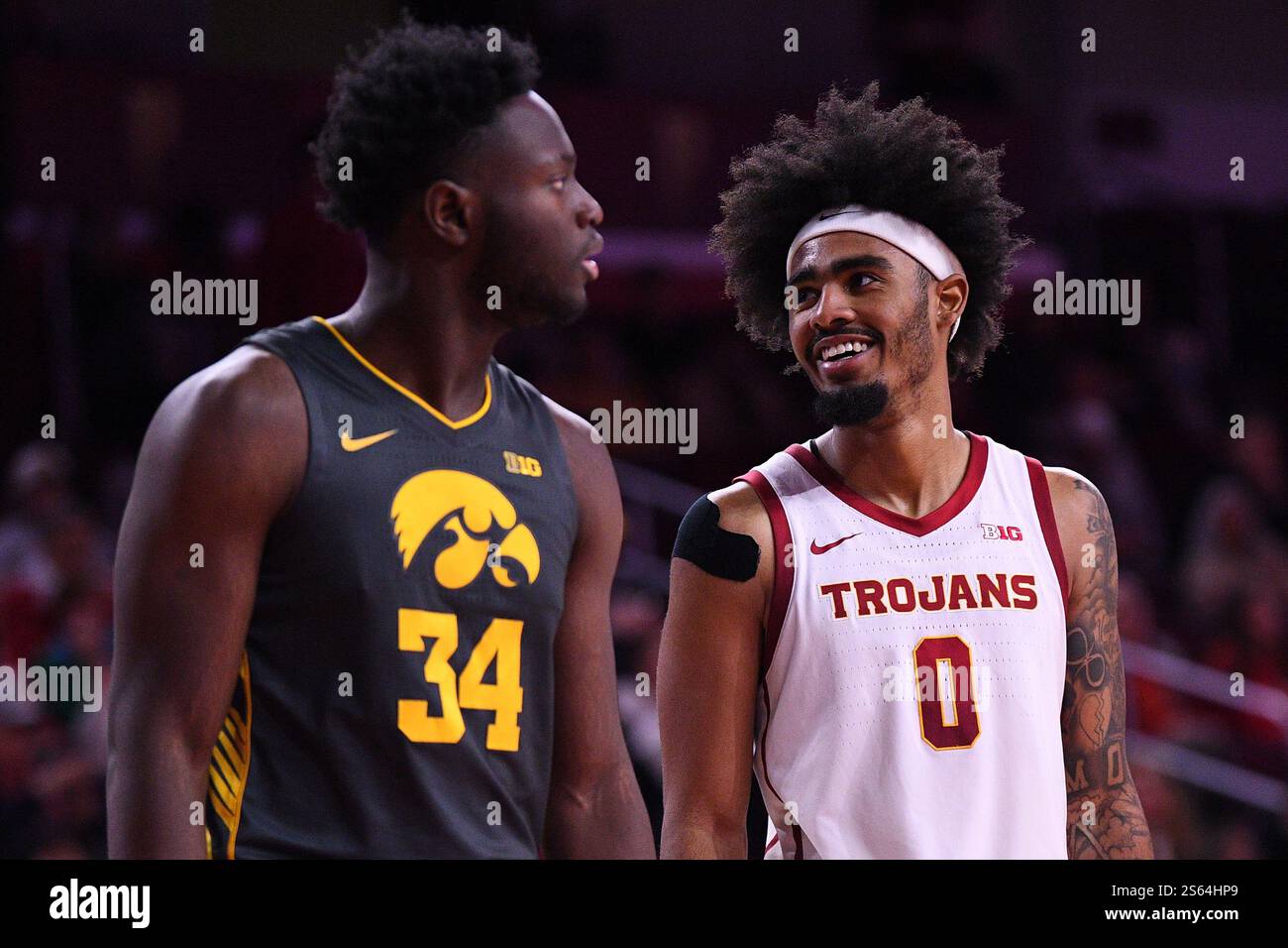 LOS ANGELES, CA - JANUARY 14: USC Trojans forward Saint Thomas (0 ...