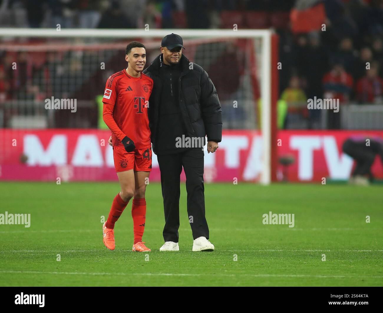 München, Deutschland, 15. Januar 2025: Fussball, Herren, Bundesliga ...