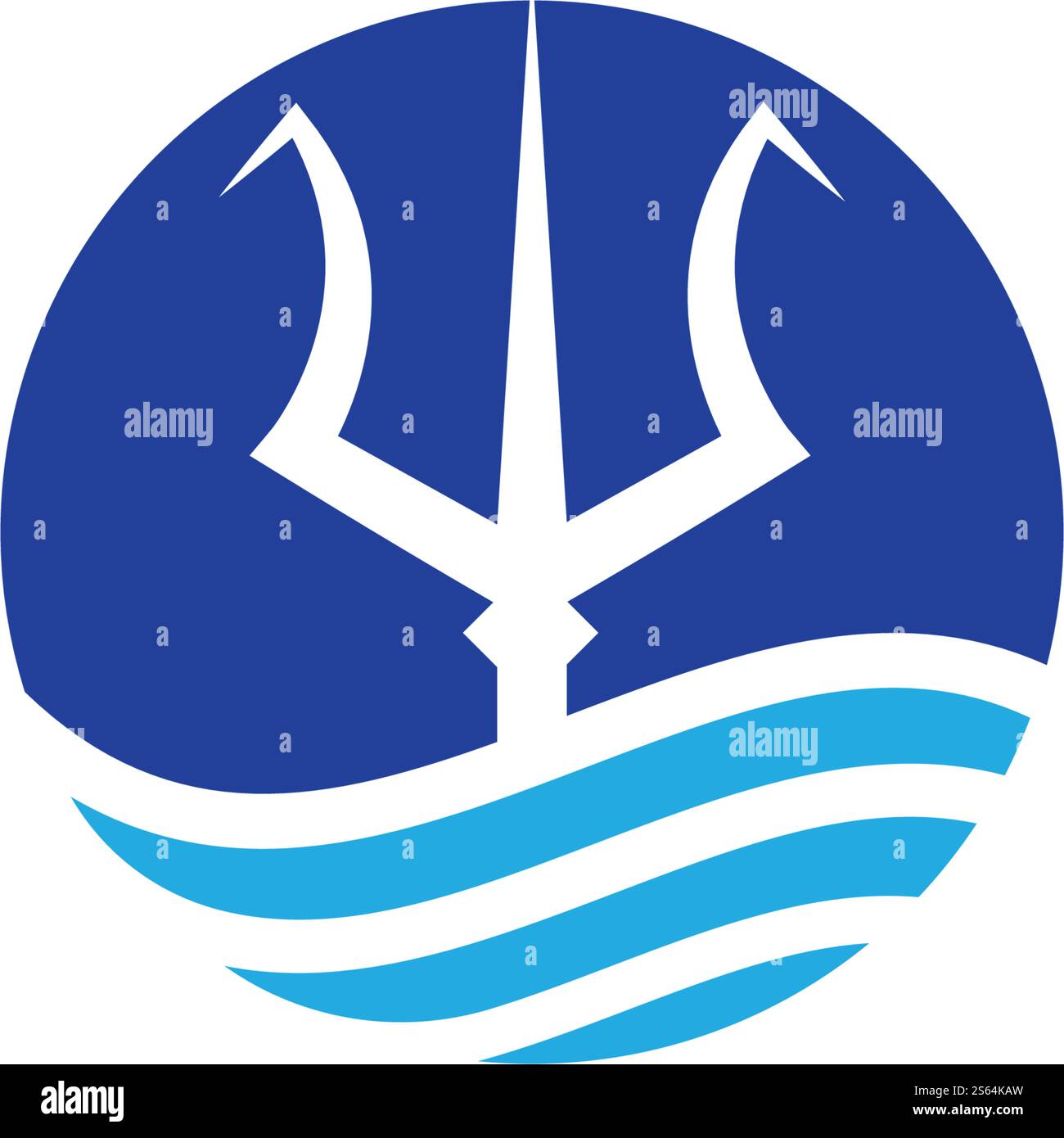 Trident Logo icon Template vector design Stock Vector Image & Art - Alamy