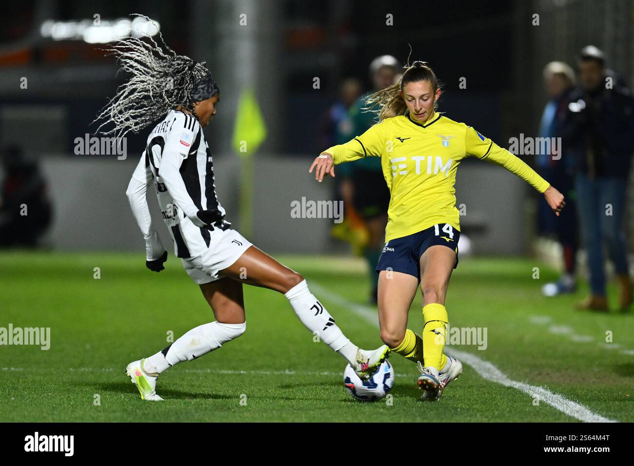 Rome, Italy. 15th Jan, 2025. Lindsey Thomas of Juventus F.C. and ...