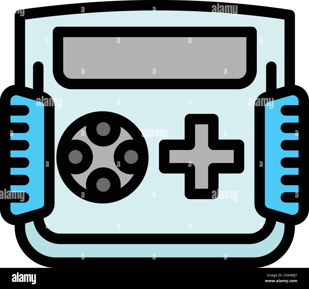 Drone control panel icon. Outline drone control panel vector icon for ...