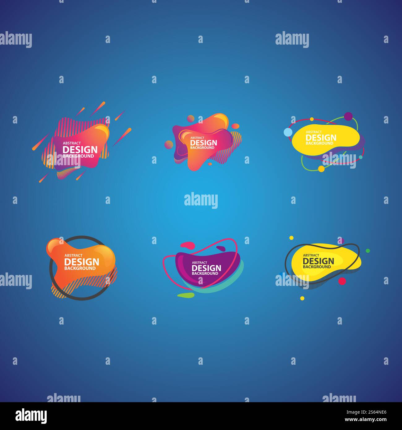Abstract shape background frame vector design template Stock Vector ...