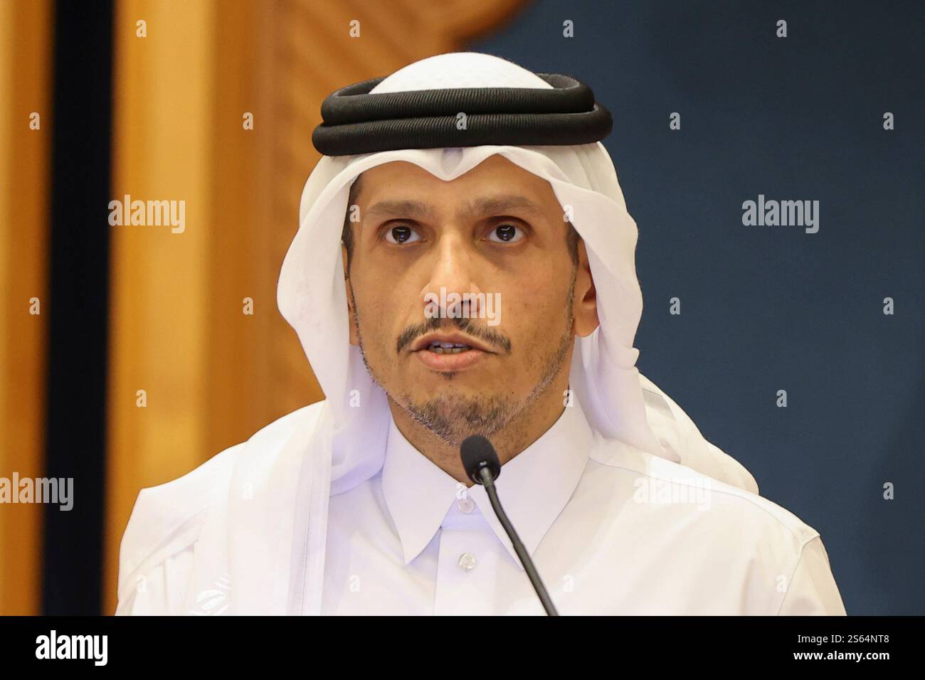 FILE - Qatar's Prime Minister and Foreign Minister Sheikh Mohammed Bin ...