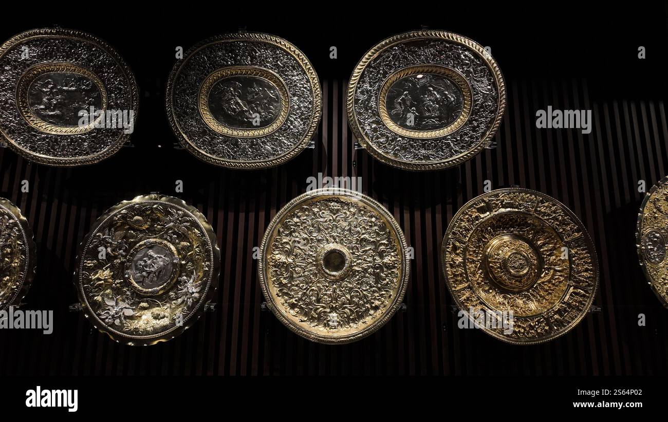 Museu do Tesouro Real is a musem of royal treasures, including gold ...