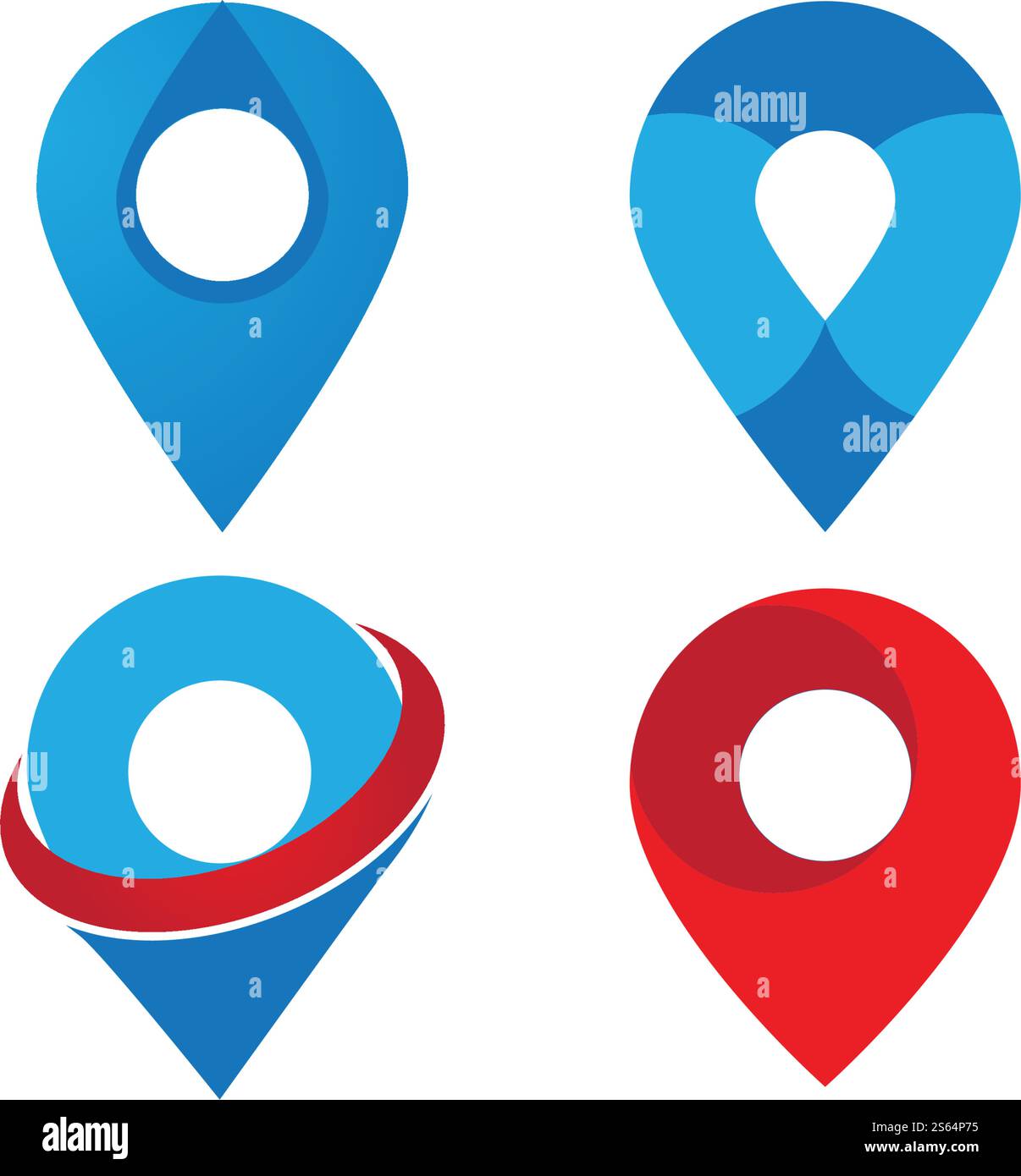 Location point Logo vector template Stock Vector Image & Art - Alamy