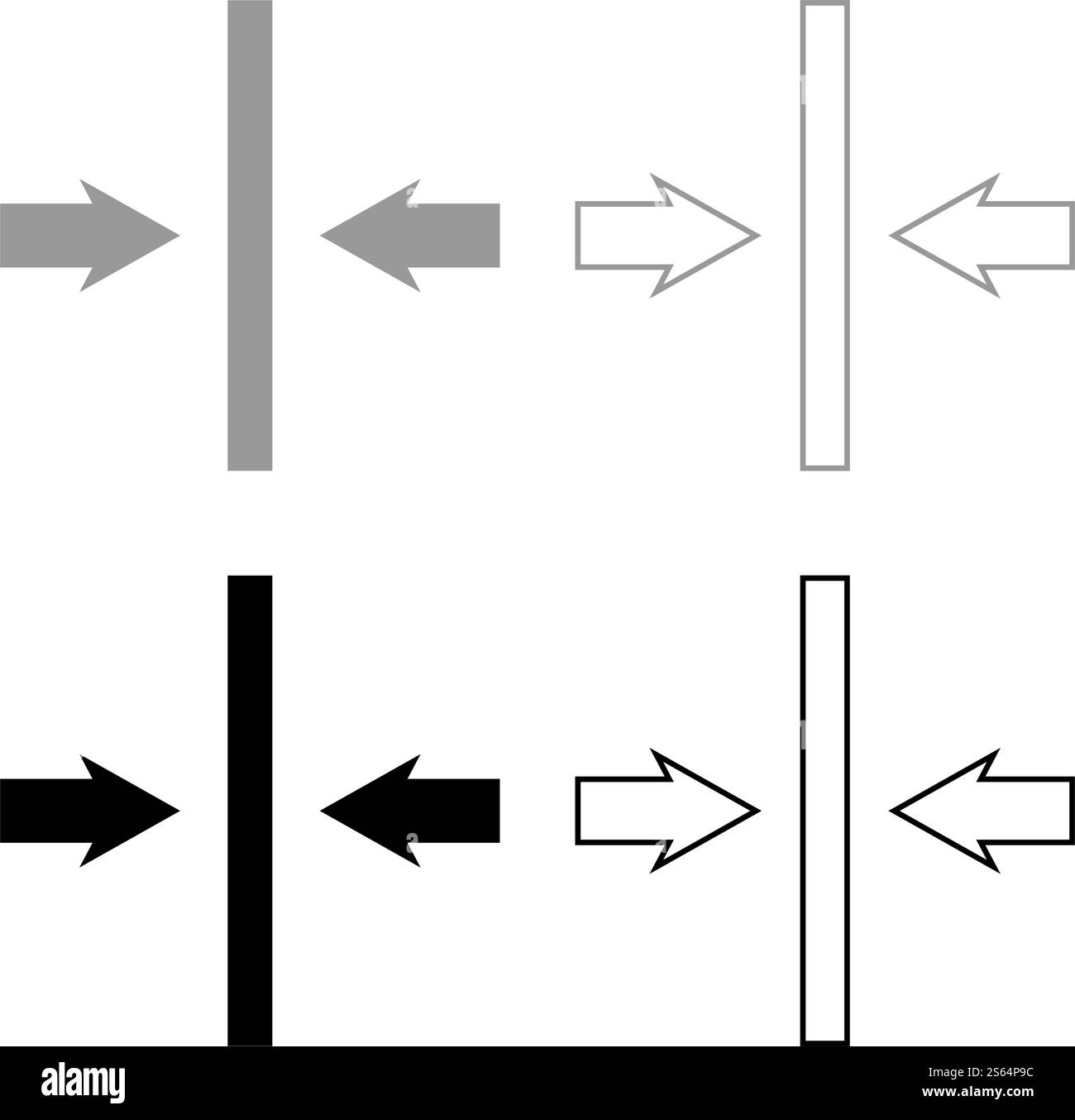 Symmetrical layout image Designation on the wallpaper symbol icon ...