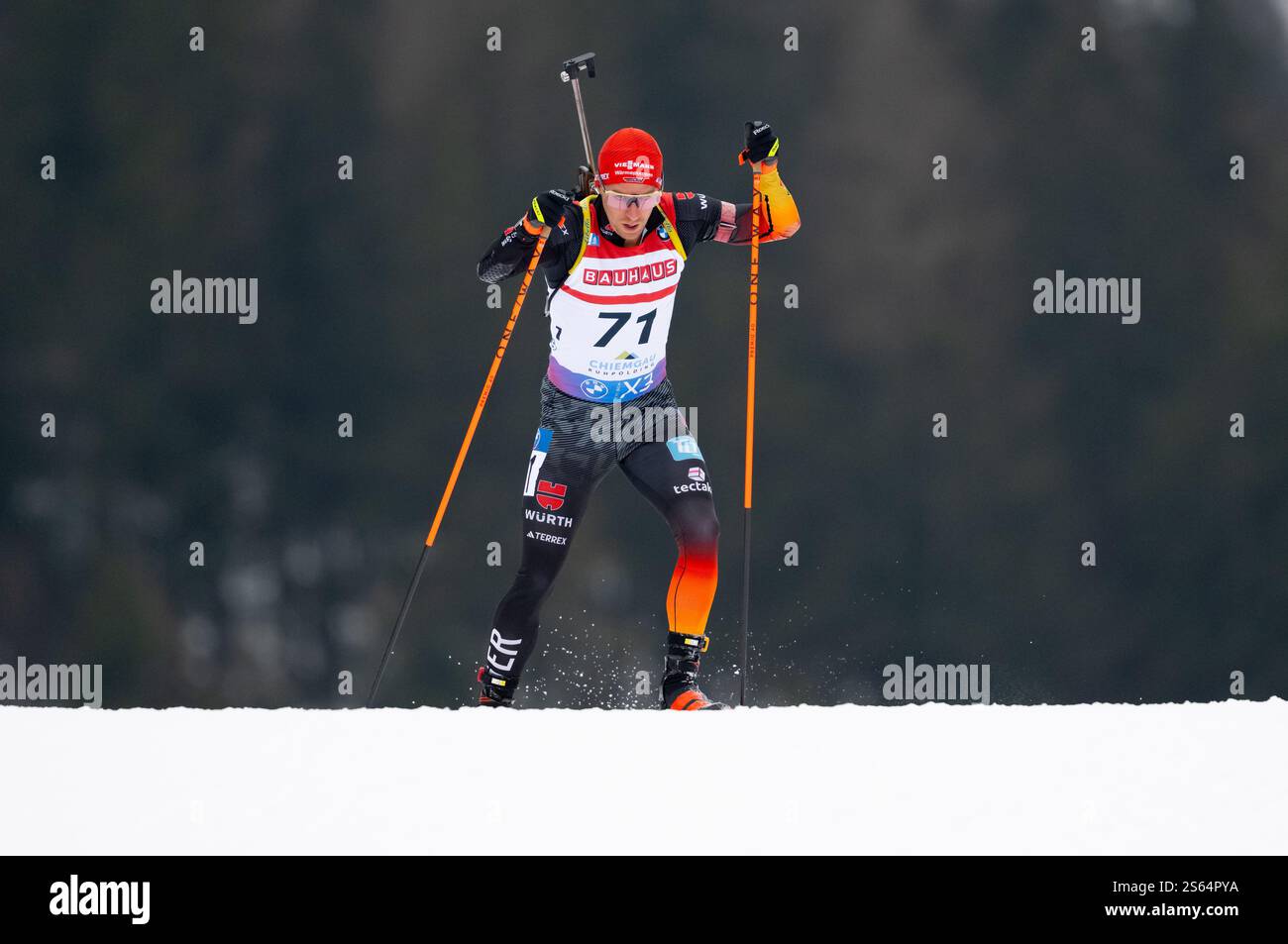 Ruhpolding, Germany. 15th Jan, 2025. Biathlon: World Cup, individual 20 ...