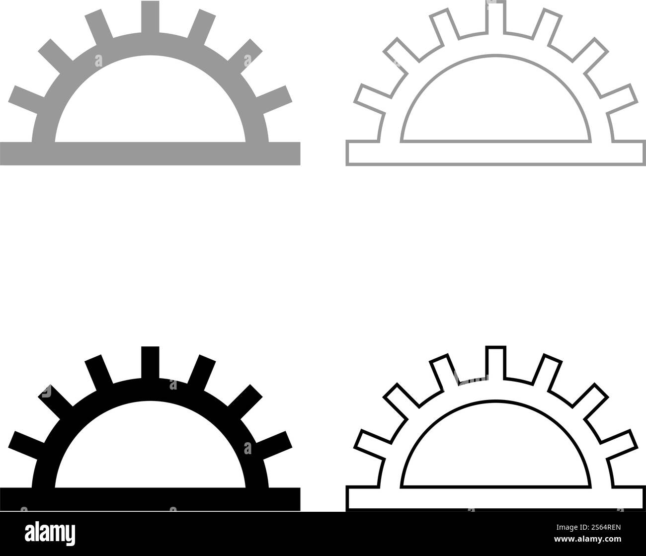 Medium light fastness Designation on the wallpaper symbol icon outline ...
