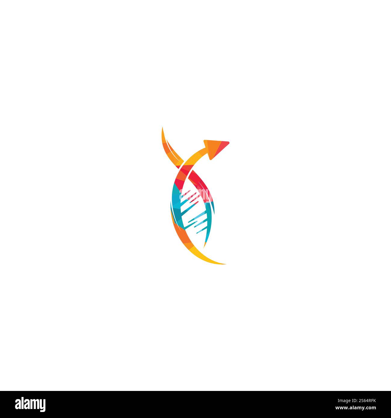 Human DNA and genetic logo design Stock Vector Image & Art - Alamy