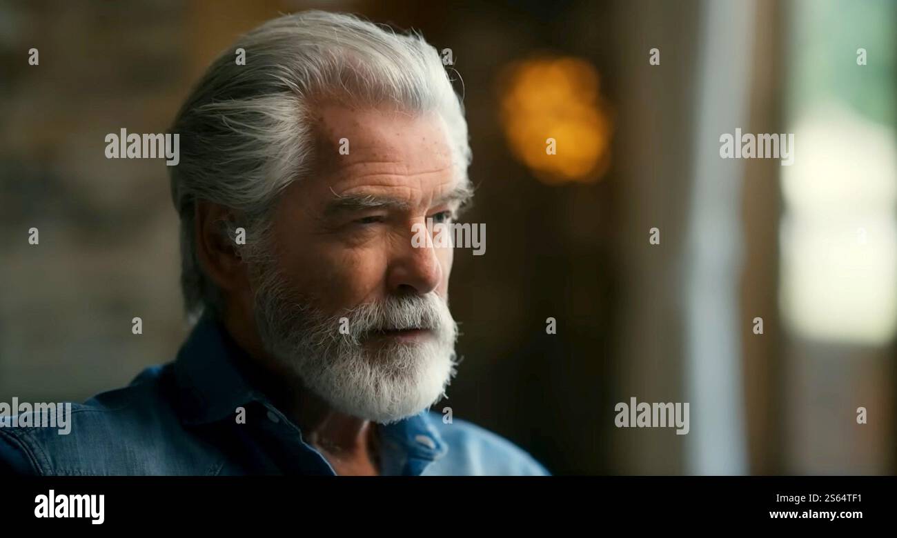 FROM ROGER MOORE WITH LOVE, Pierce Brosnan, 2024. © Dartmouth Films ...