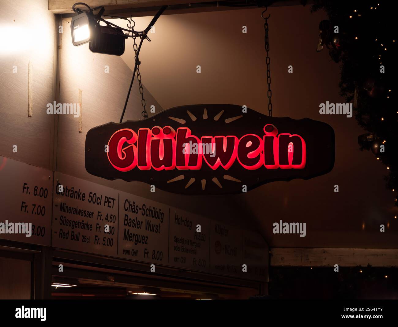 Basel christmas gluhwein hi-res stock photography and images - Alamy