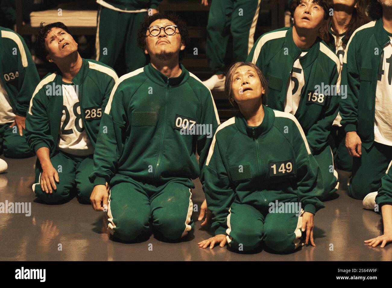 SQUID GAME, front, from left: YANG Dong-geun, KANG Ae-sim, (Season 2 ...