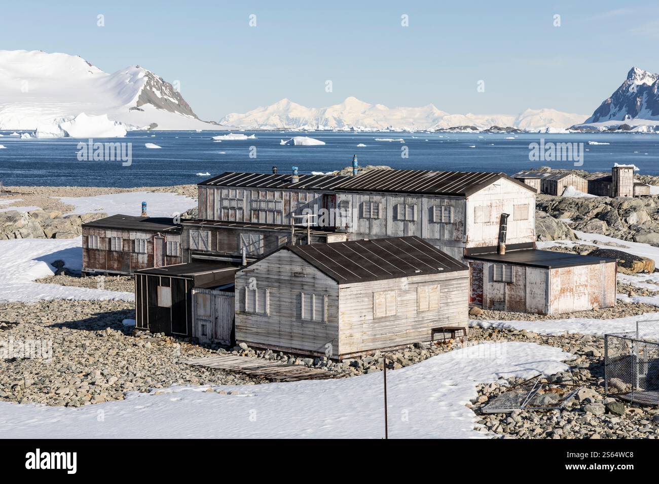 Stonington Island base, Antarctica Stock Photo - Alamy