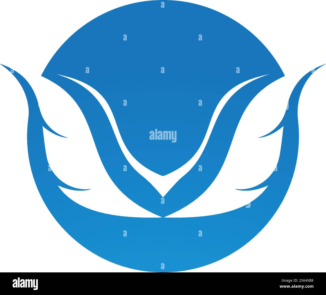 Wing logo symbol vector ilustration Stock Vector Image & Art - Alamy