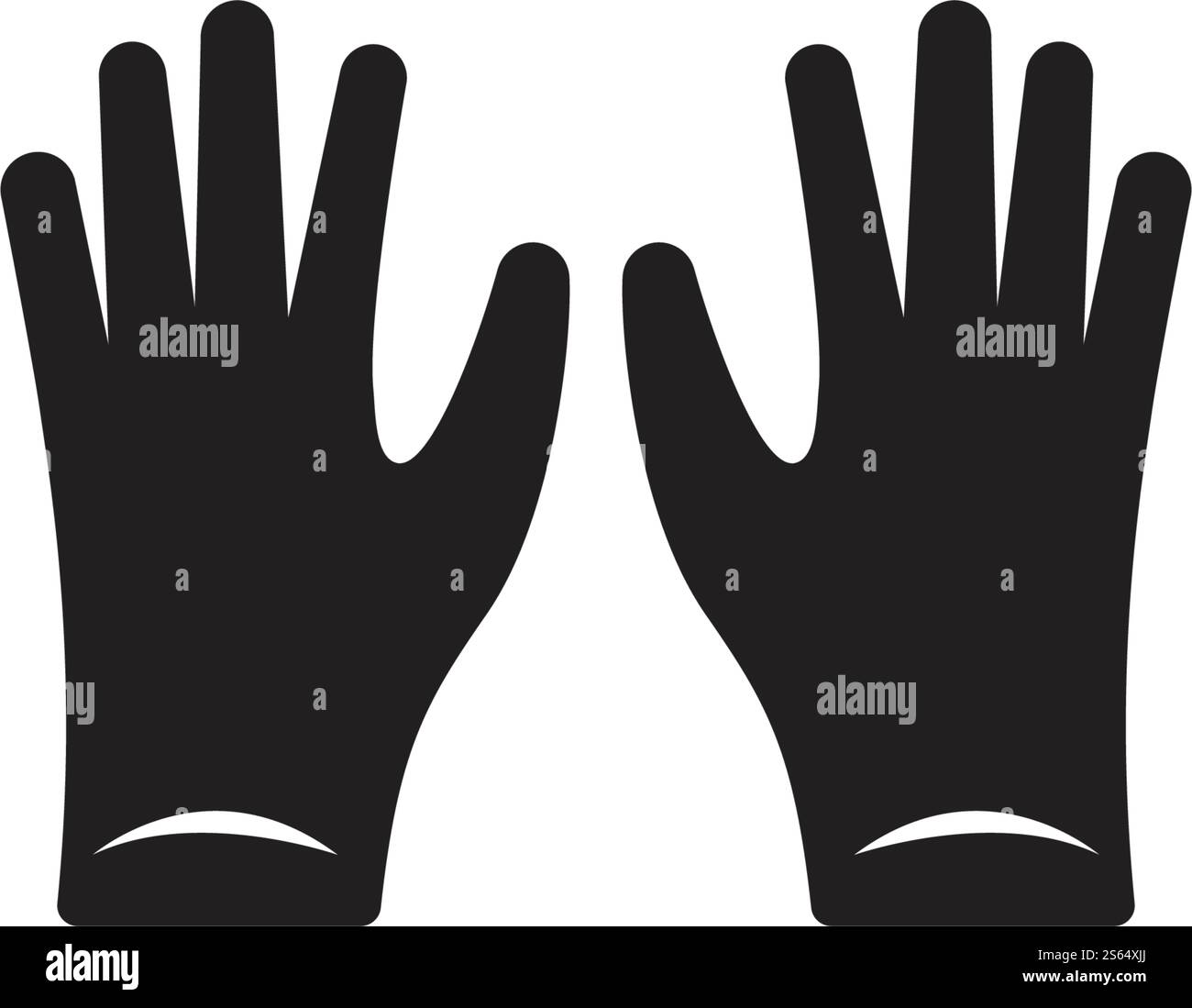 medical gloves icon vector illustration Stock Vector Image & Art - Alamy