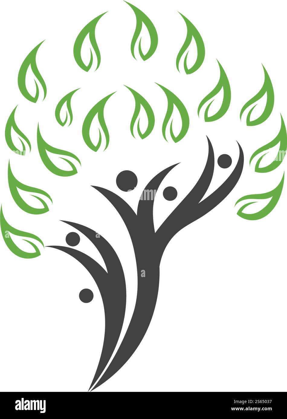 people tree logo template vector illustration Stock Vector Image & Art ...