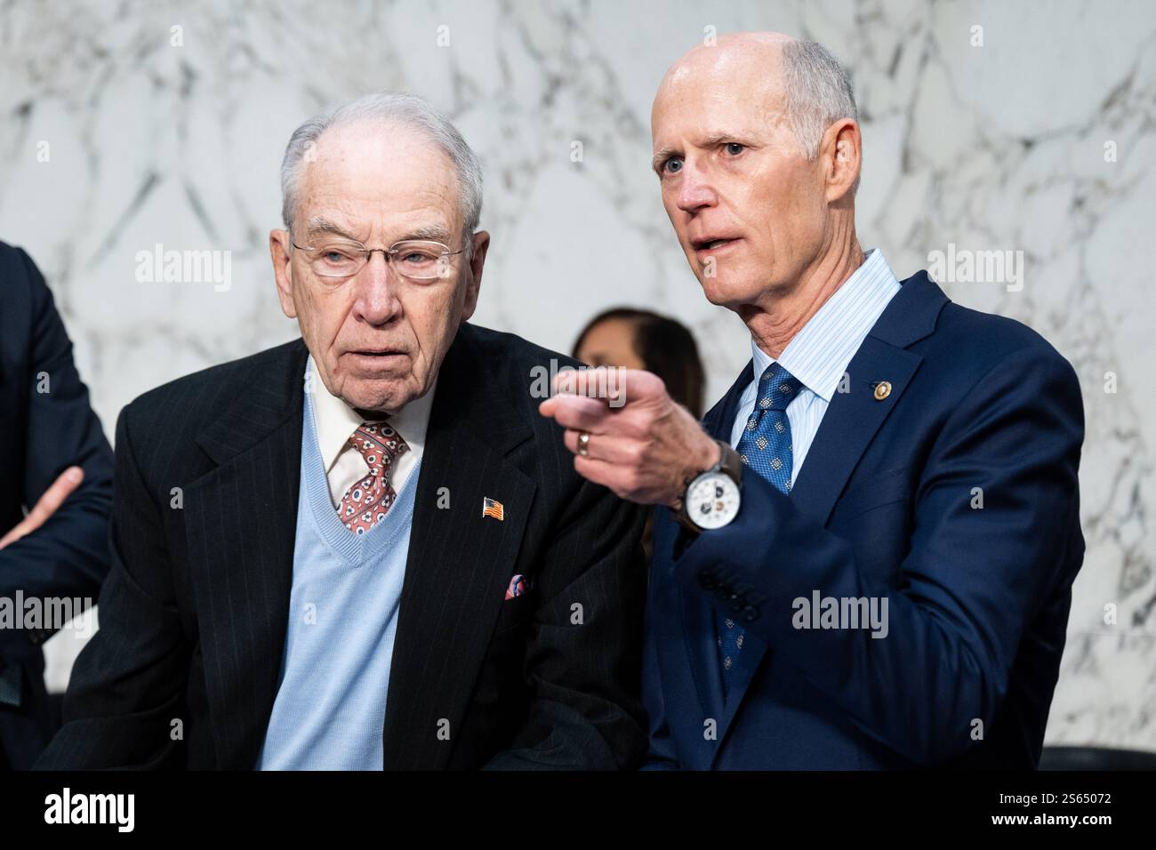 Washington, United States. 15th Jan, 2025. U.S. Senator Chuck Grassley ...