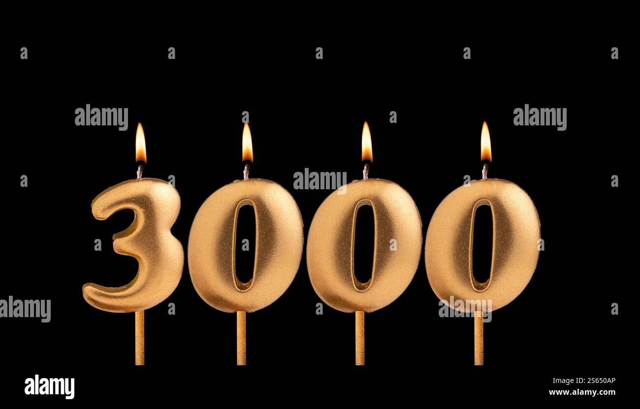 Number 3000 hi-res stock photography and images - Alamy