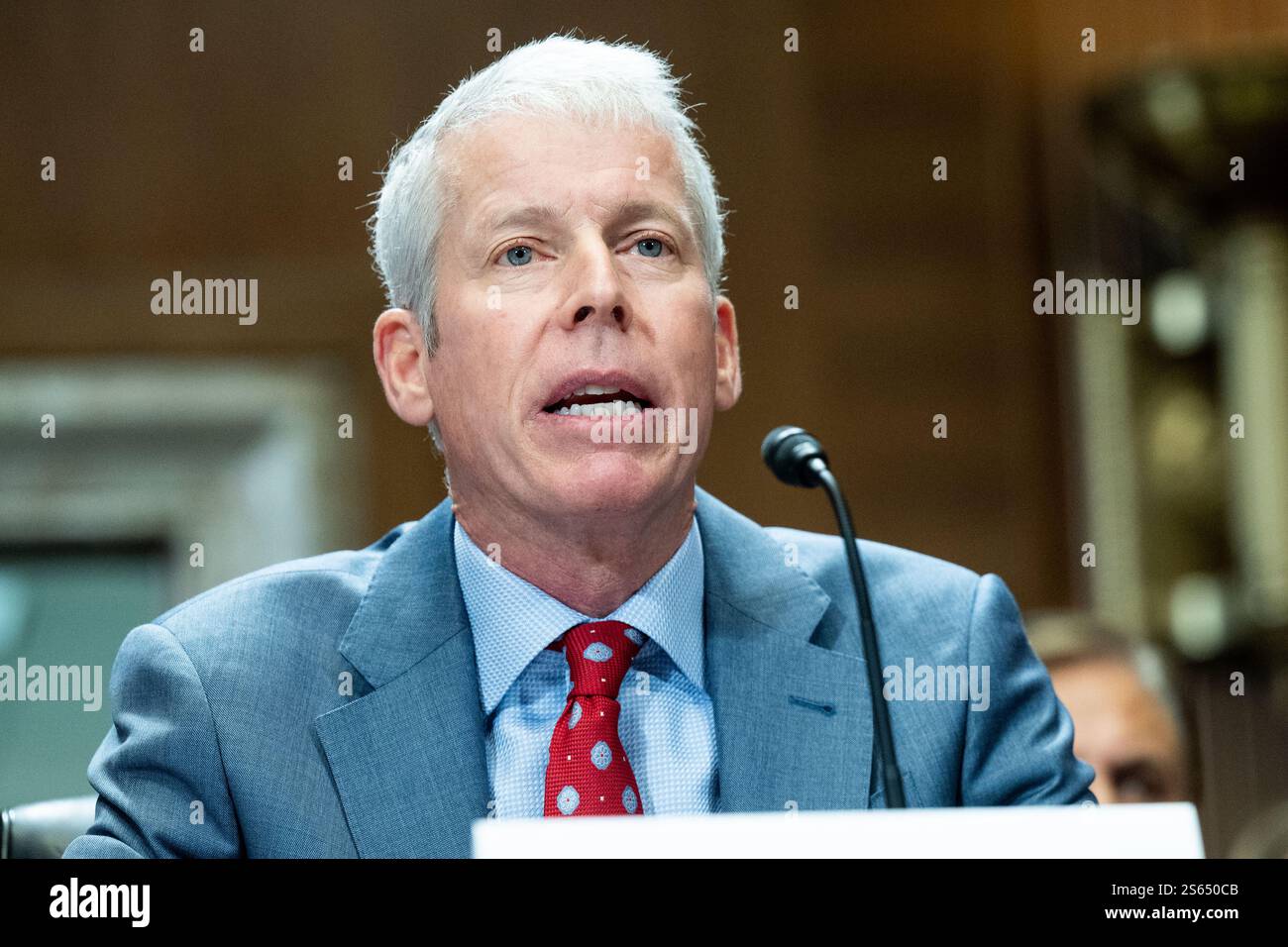 Washington, United States. 15th Jan, 2025. Chris Wright, nominee for ...