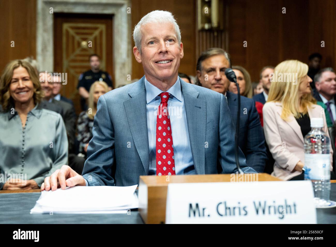 Washington, United States. 15th Jan, 2025. Chris Wright, nominee for ...