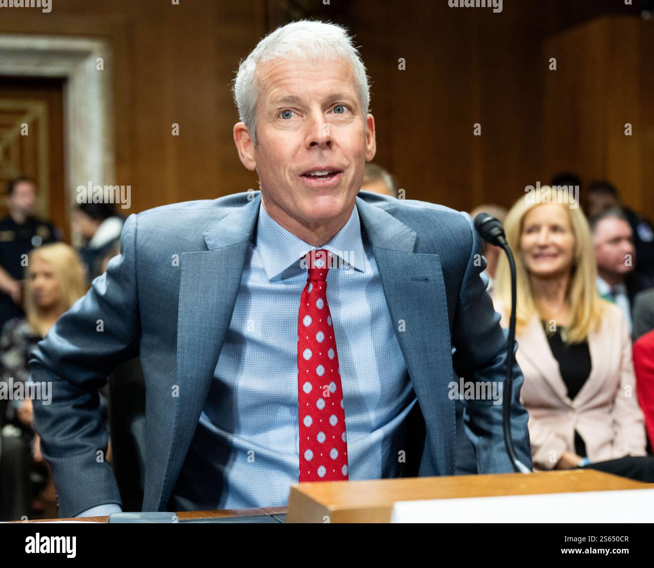 Washington, United States. 15th Jan, 2025. Chris Wright, nominee for ...