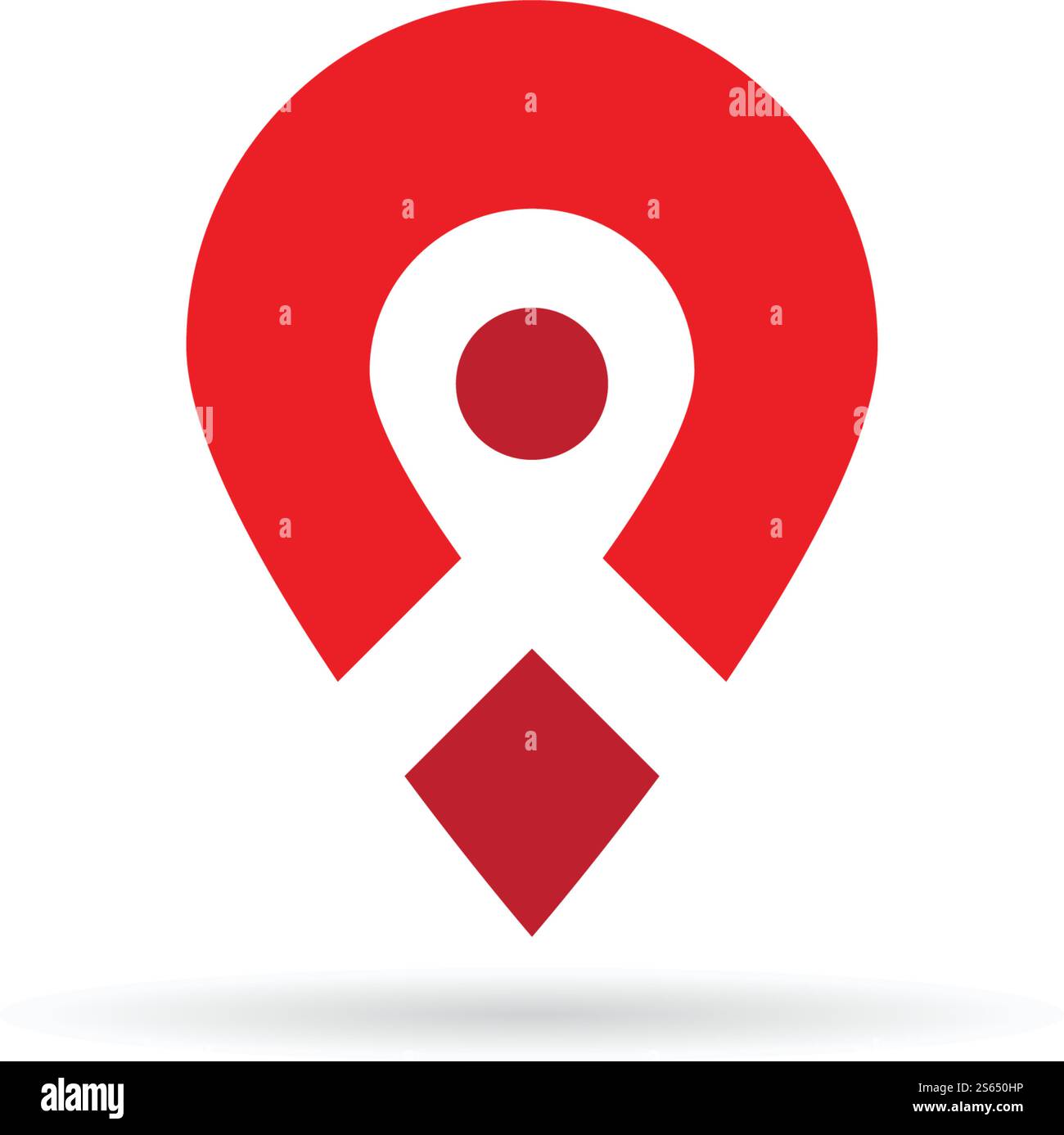Location point Logo vector template Stock Vector Image & Art - Alamy