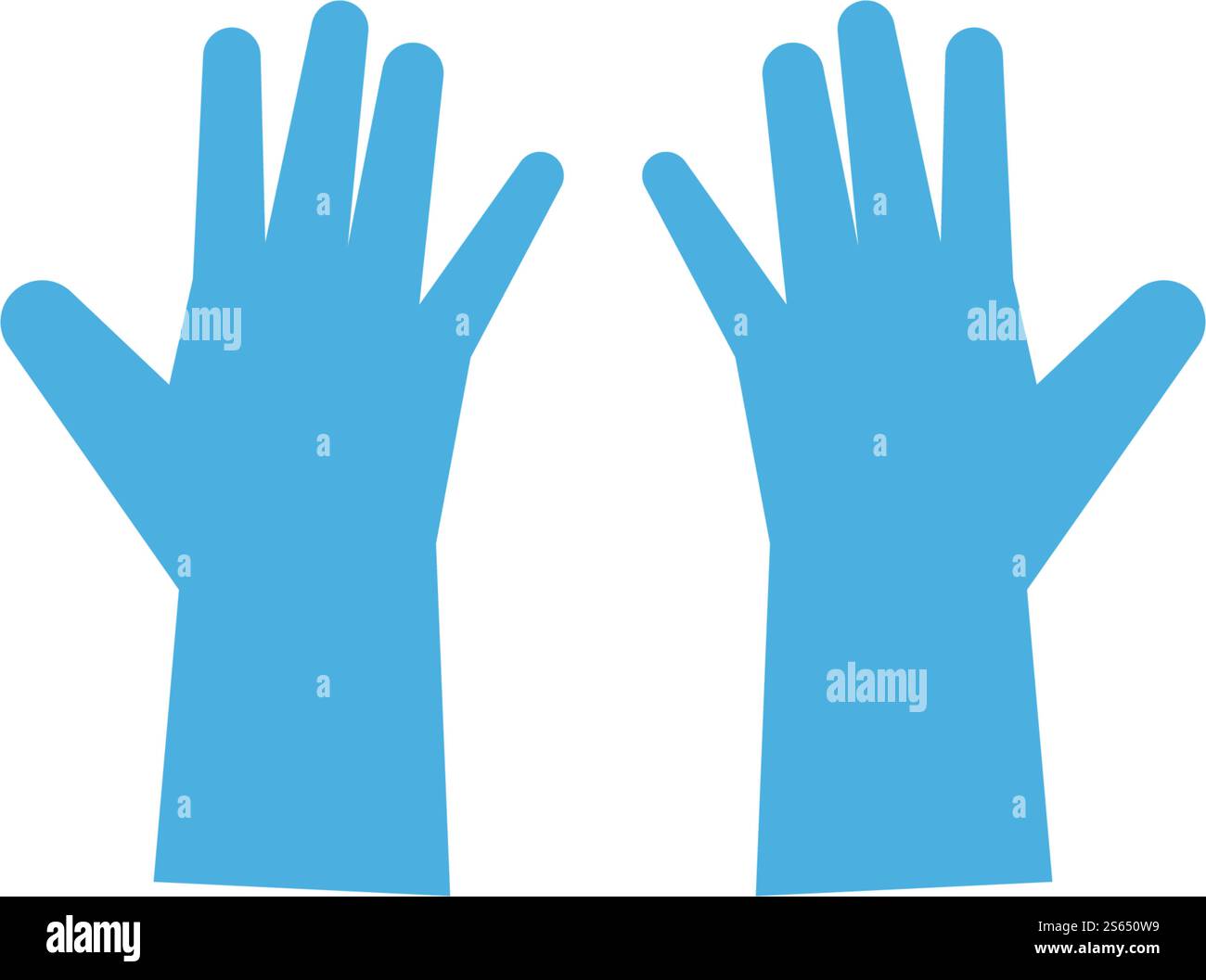 Gloves icon image Cut Out Stock Images & Pictures - Alamy