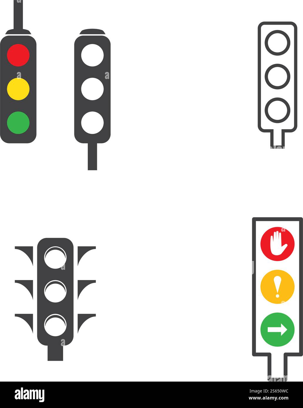 Traffic lights icon vector design Stock Vector Image & Art - Alamy