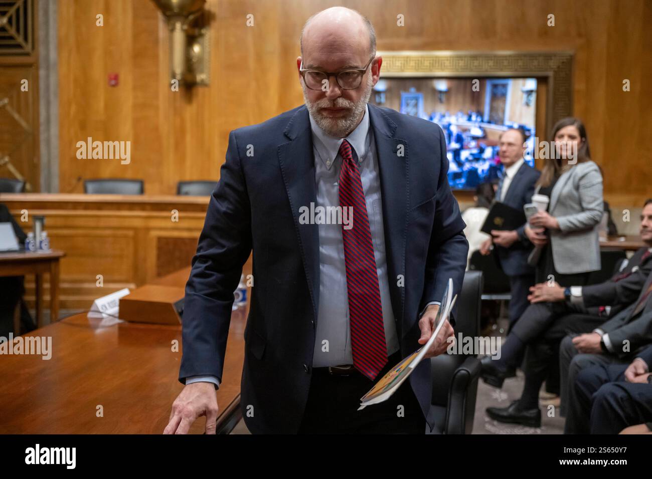 Russell vought cabinet hi-res stock photography and images - Alamy