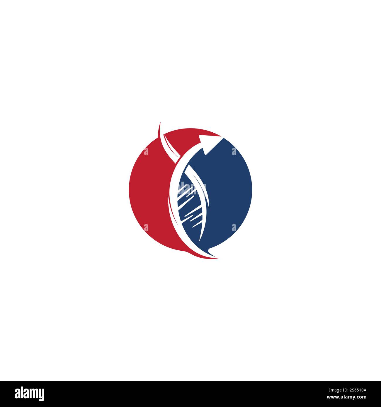 Human DNA and genetic logo design Stock Vector Image & Art - Alamy