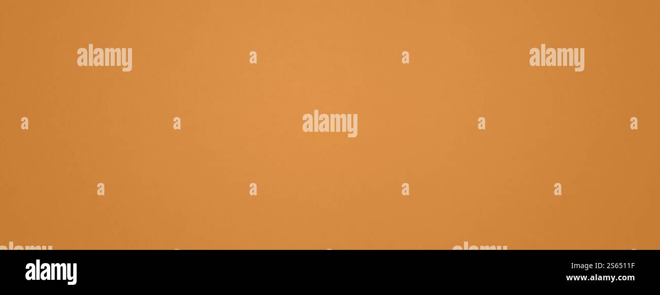 Yellow ocher paper texture background. clean horizontal banner ...