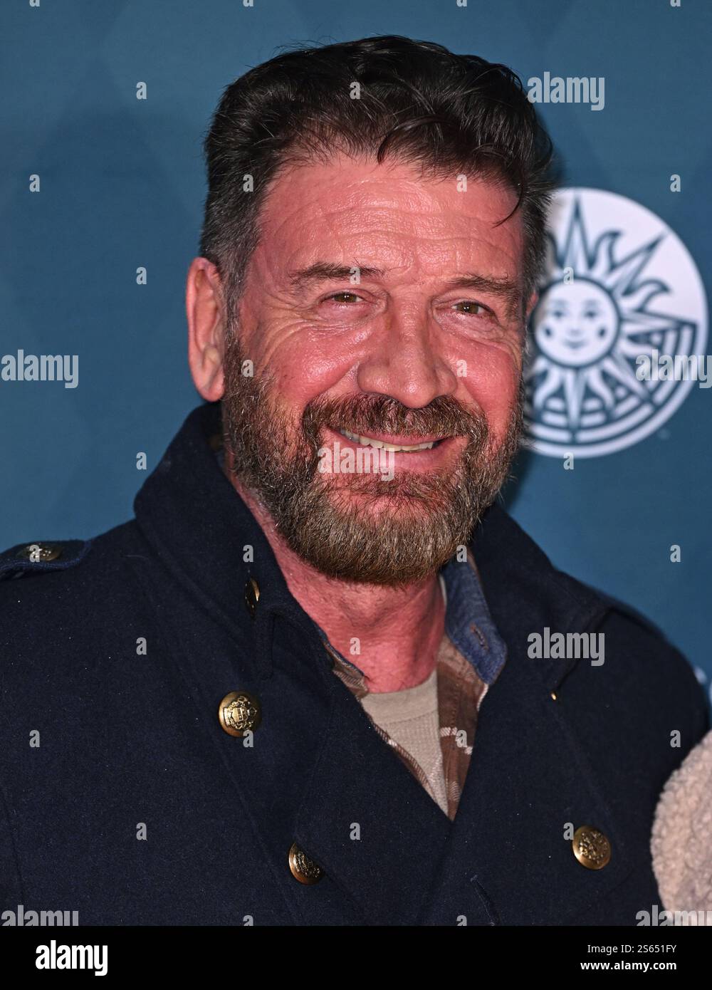 London, UK. January 15th, 2025. Nick Knowles arriving at the premiere ...
