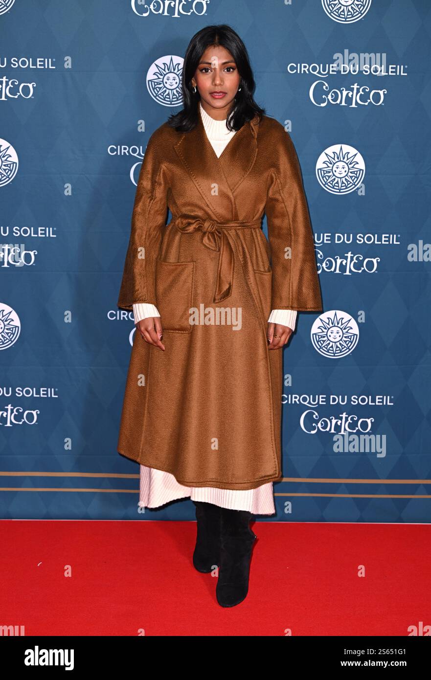London, UK. January 15th, 2025. Charithra Chandran arriving at the ...