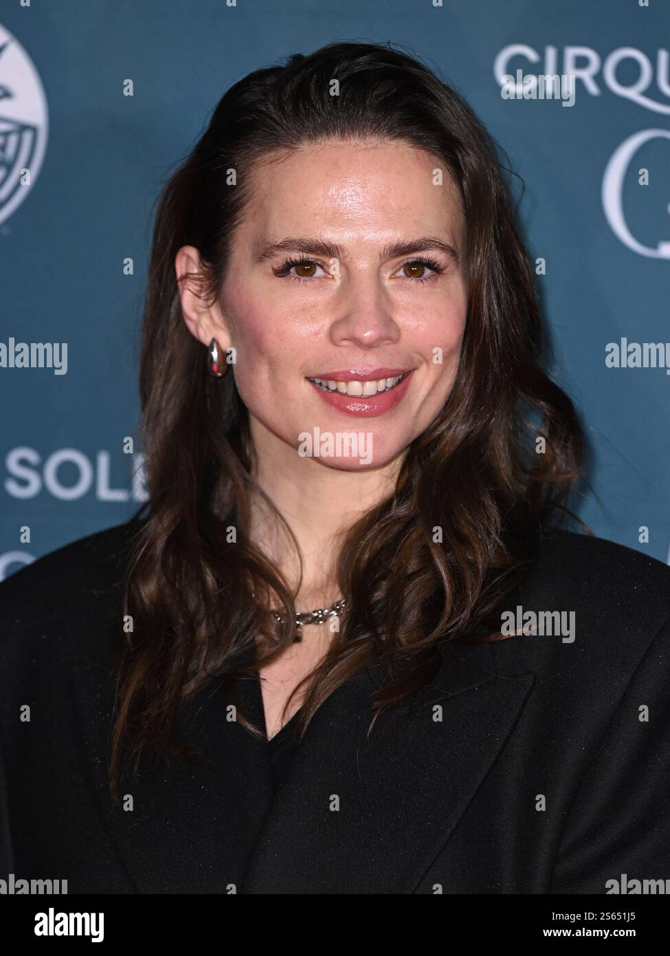 London, UK. January 15th, 2025. Hayley Atwell arriving at the premiere ...