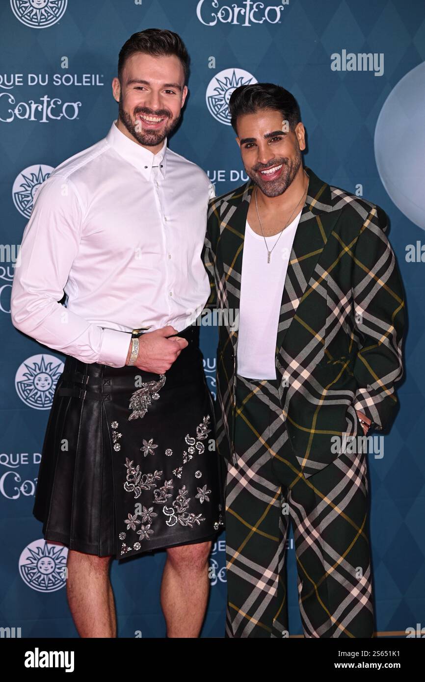 London, UK. January 15th, 2025. James Colebrook and Dr Ranj Singh ...