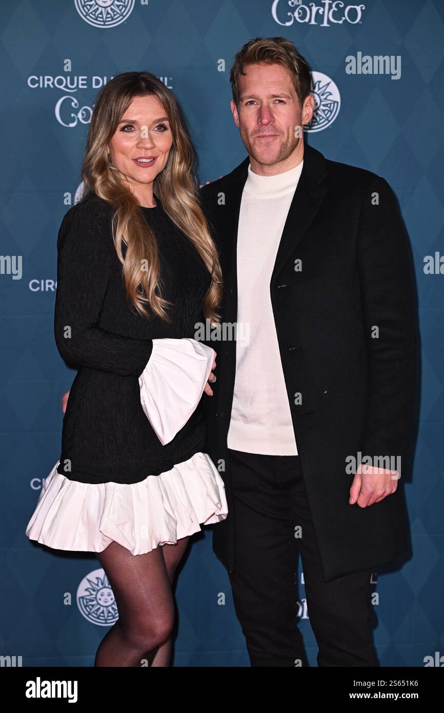 London, UK. January 15th, 2025. Candice Brown and Nicky Mercer arriving ...