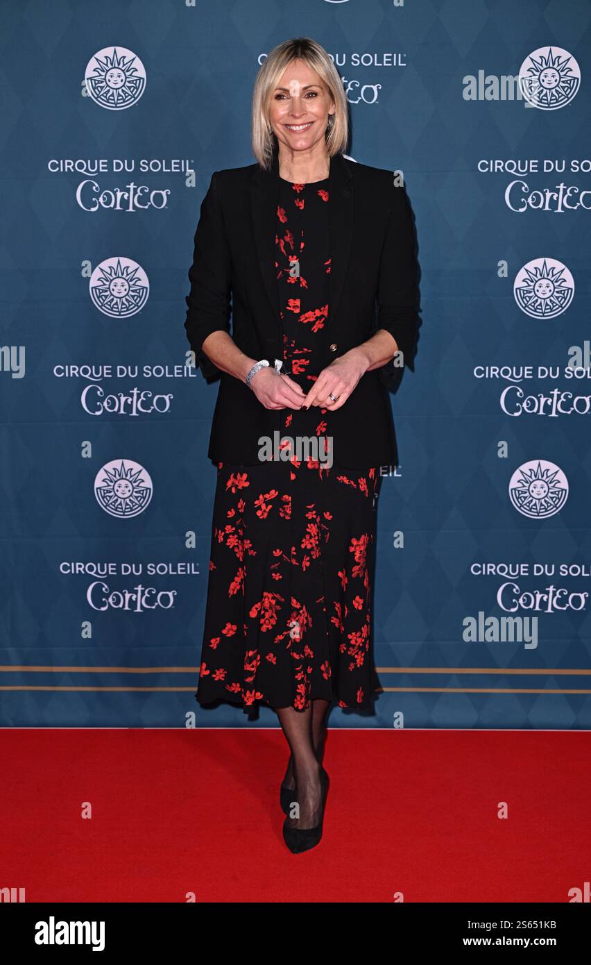 London, UK. January 15th, 2025. Jenni Falconer arriving at the premiere ...