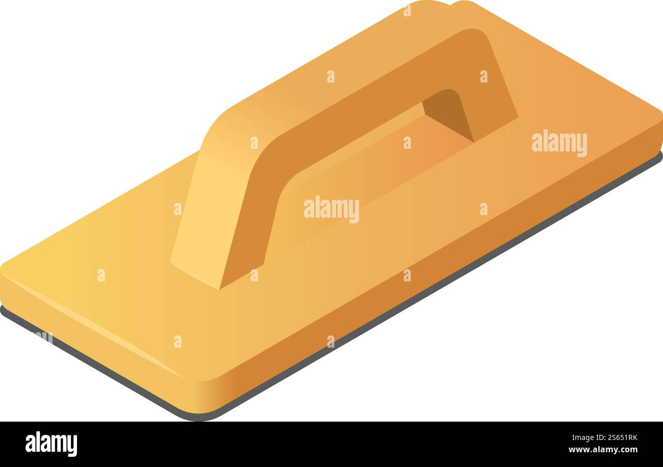 Construction grater icon. Isometric of construction grater vector icon ...
