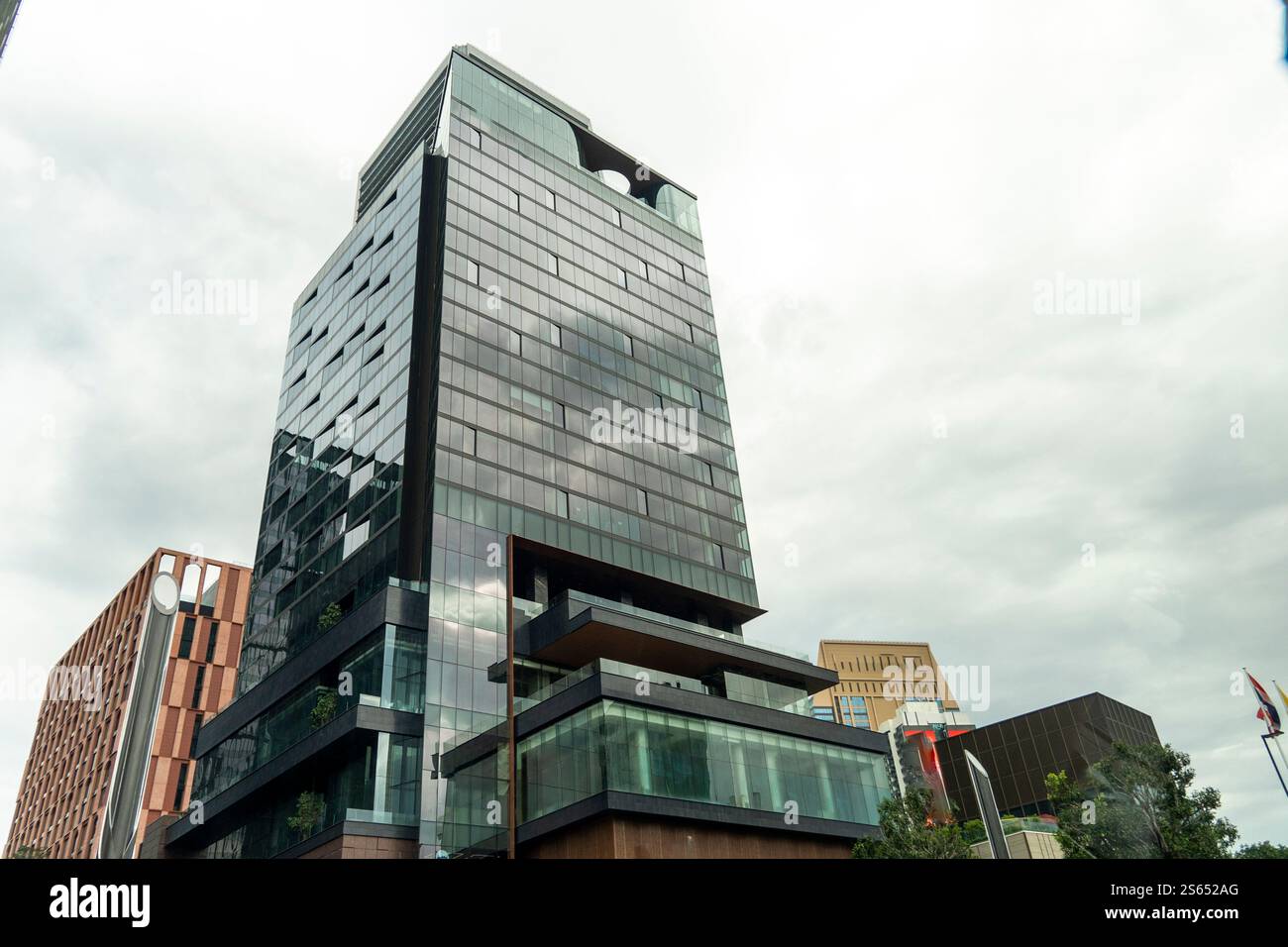 Bangkok, Thailand - Dec 22nd 2024: Modern architectural design ...