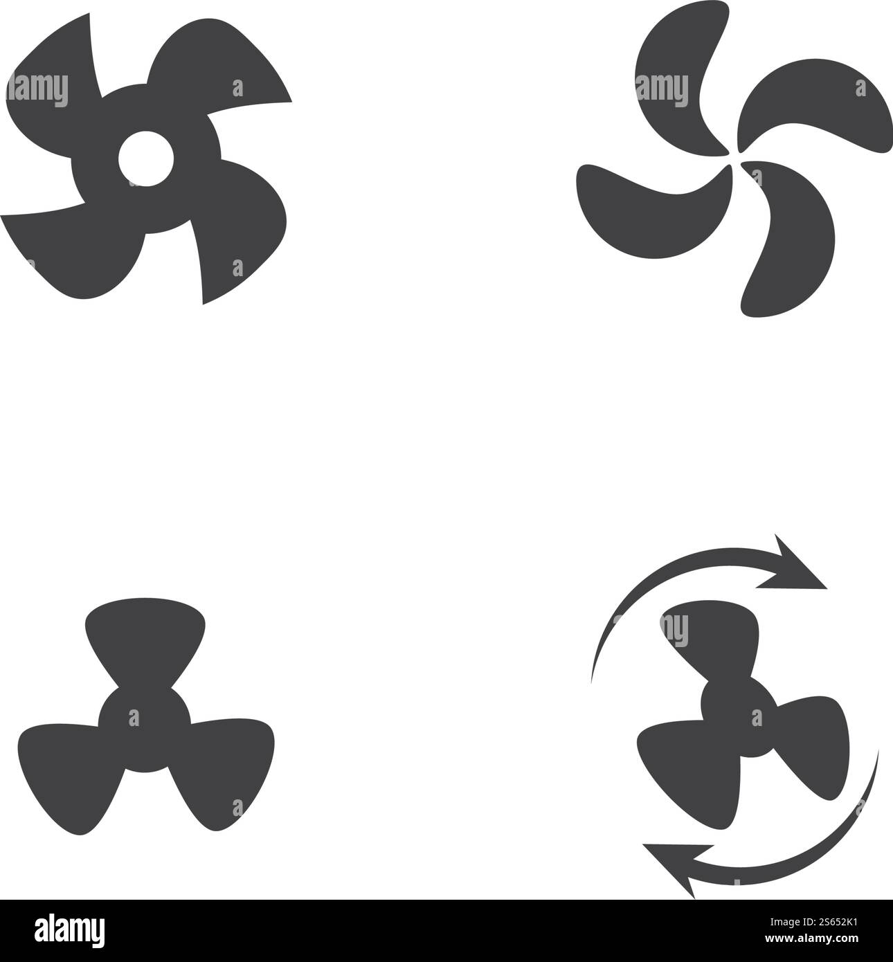 Fan icon vector illustration template Stock Vector Image & Art - Alamy