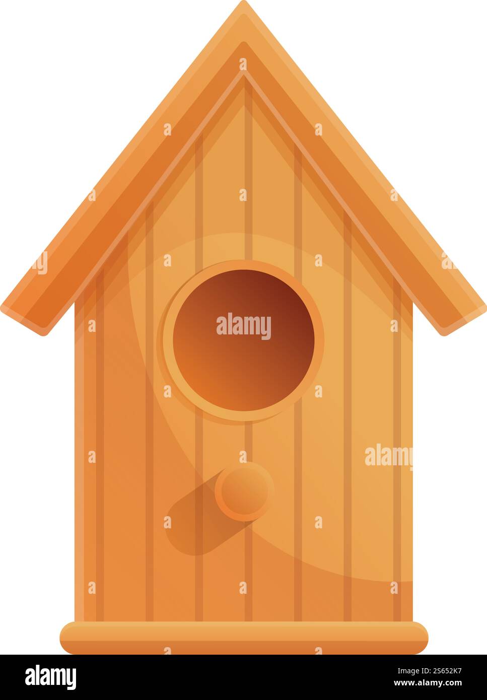 Classic bird house icon. Cartoon of classic bird house vector icon for ...